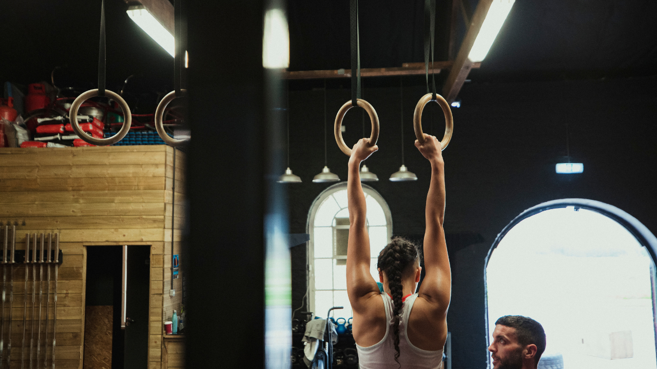Ring Muscle Ups - Competitive Female Training